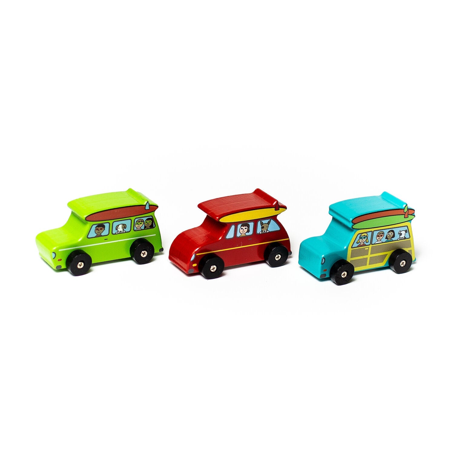 Pullback Surfer Vans - Set of 3 – jackrabbitcreations.com